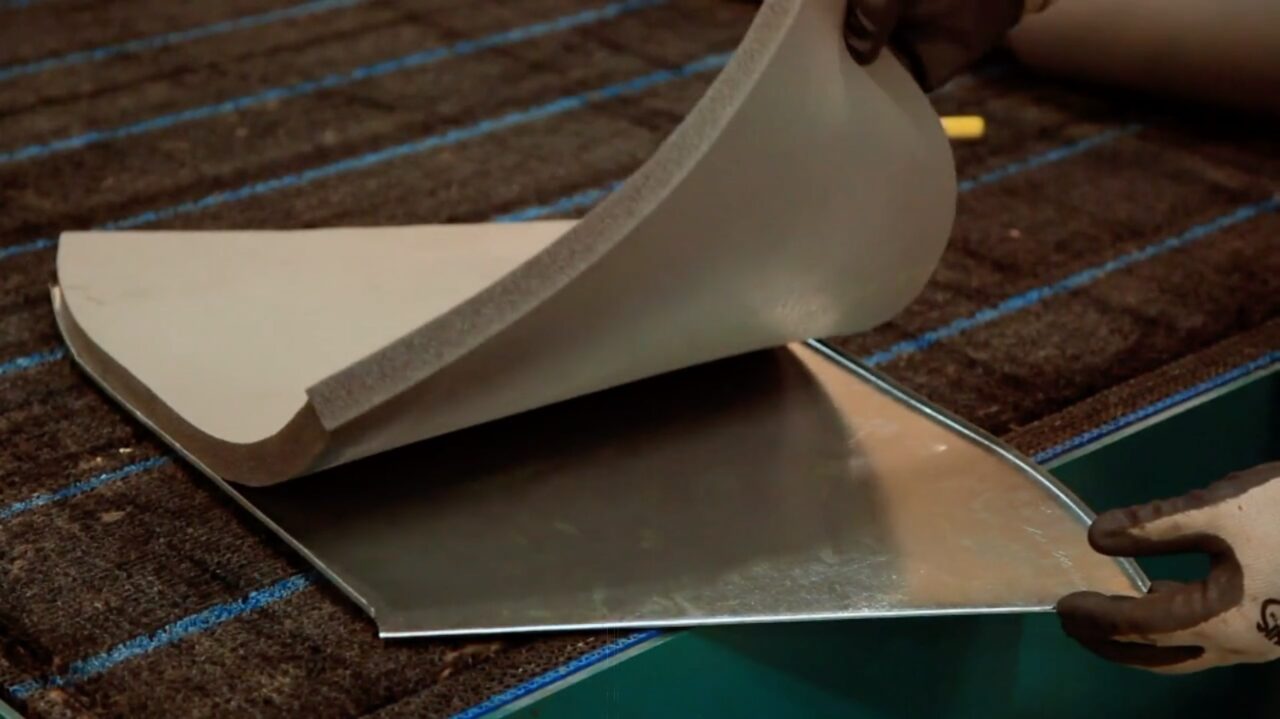 Lockformer Vulcan 1600 Fiberglass and Insulation Foam Waterjet Cutting ...