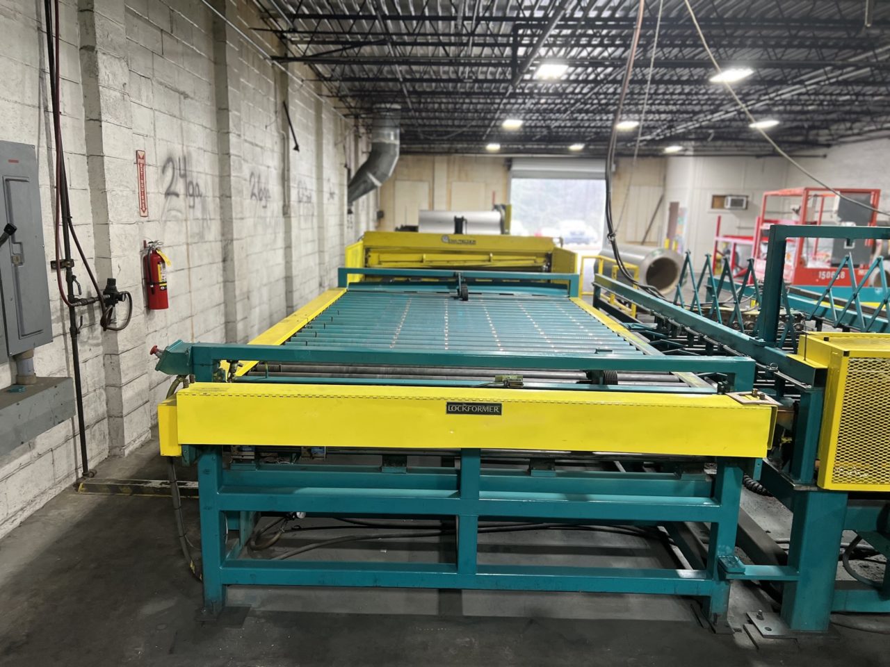 2001 Iowa Precision Fabriduct Left Hand Z Coil Line | Mestek Machinery