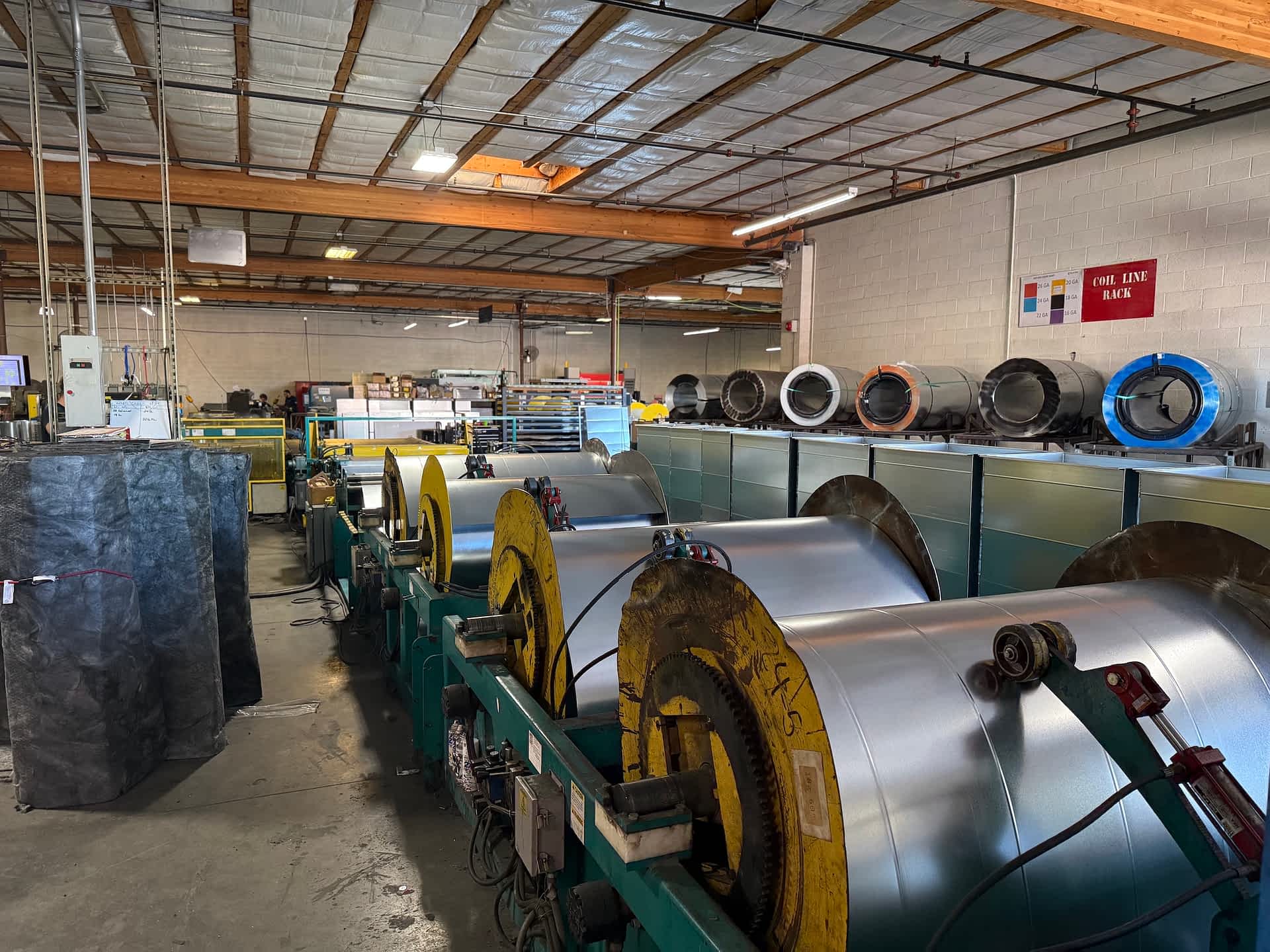 Iowa Precision 2004/2007 ProFabriduct Full Coil Line | Mestek Machinery